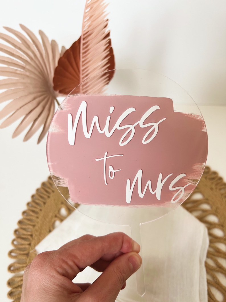 Topper de pastel de despedida de soltera personalizado / - Etsy España