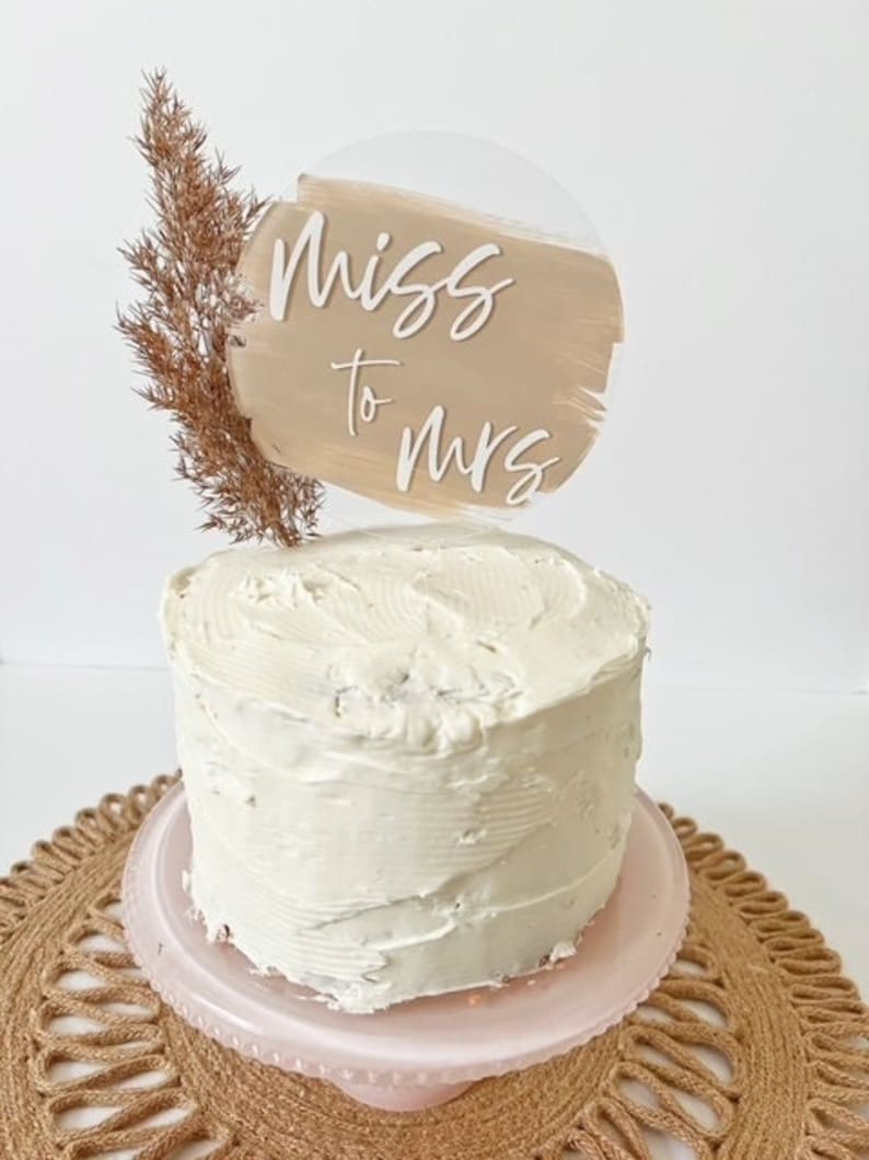 Topper de pastel de despedida de soltera personalizado / - Etsy España