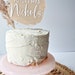 Acrylic Future Mrs Cake Topper Personalized Bridal Shower Cake Topper ...
