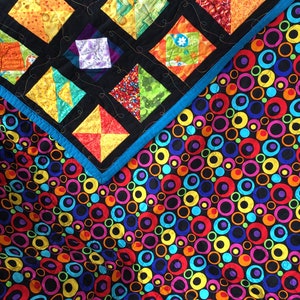 QUILT Bright & Bold Quilt 64x74 - Etsy