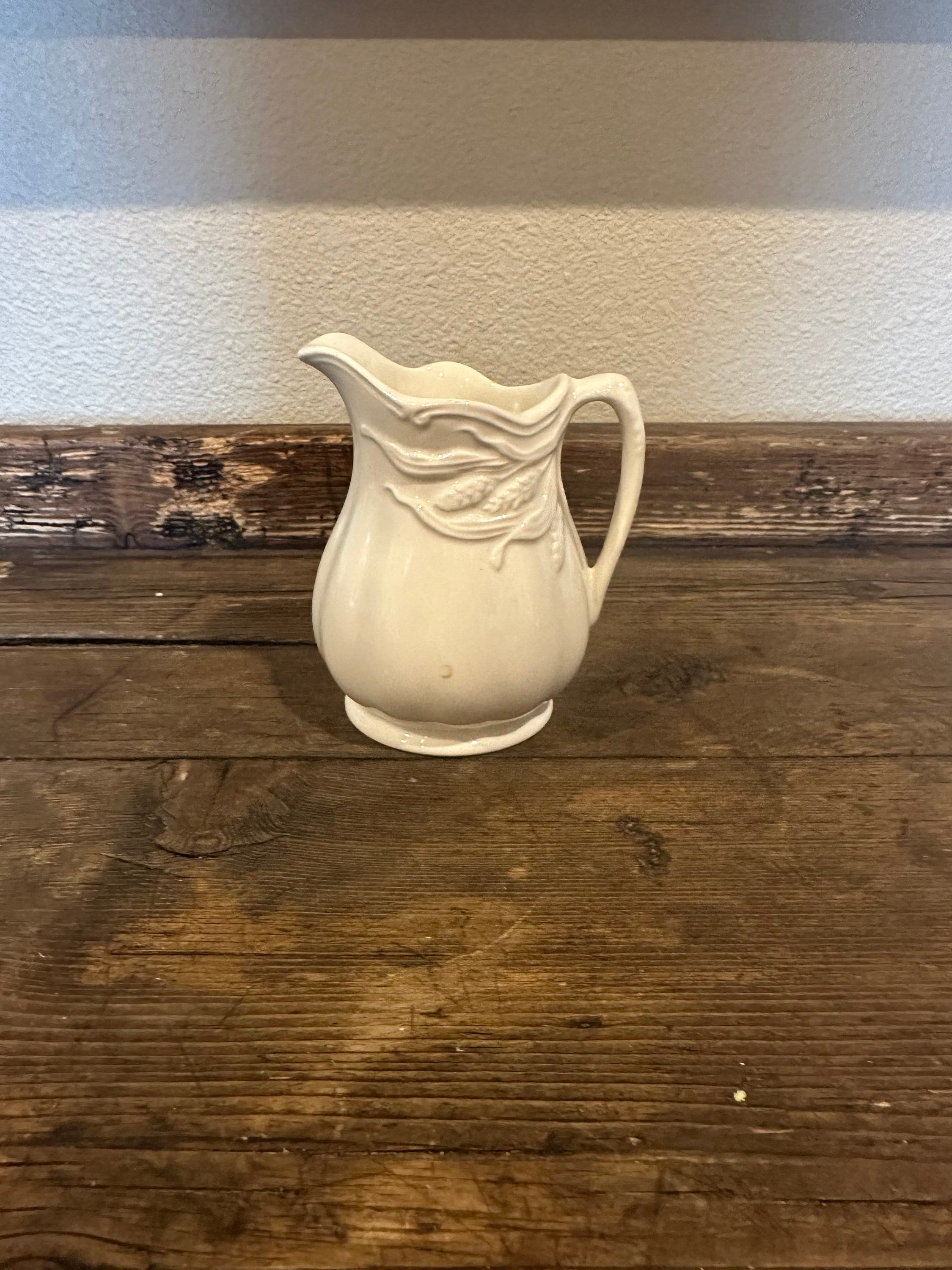 Vintage Small White Ironstone Creamer / Pitcher Wilkinson Royal ...