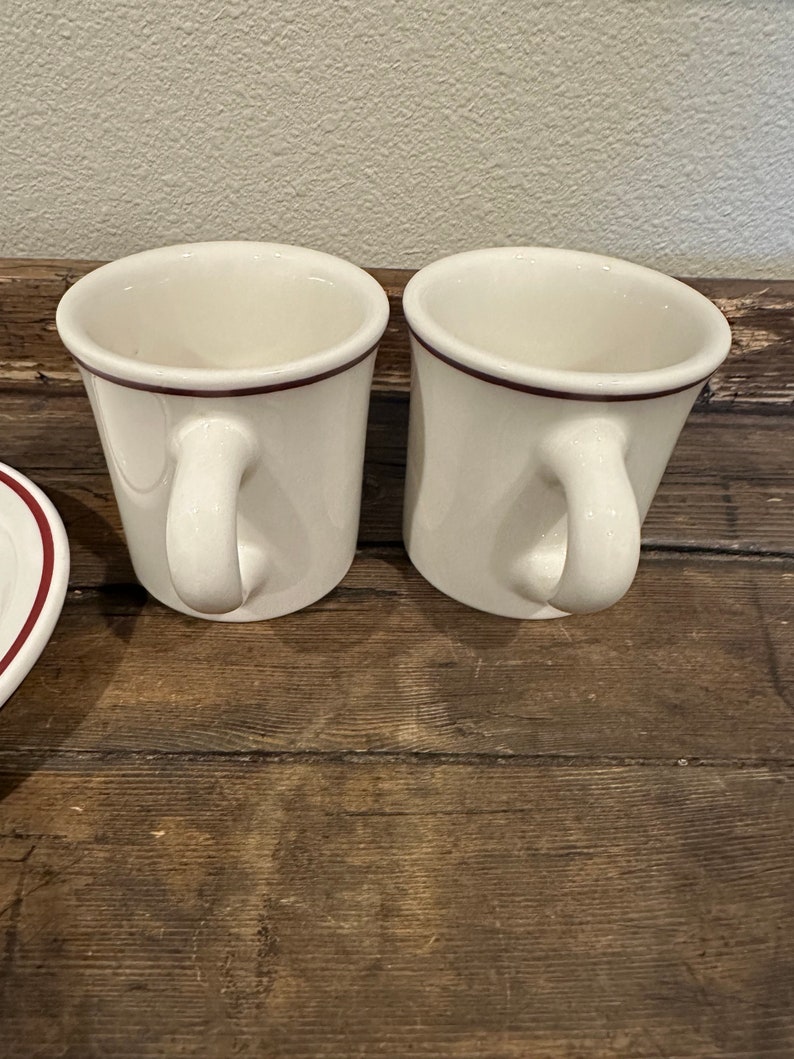 Vintage United States Army Medical Department Restaurant Ware Red ...