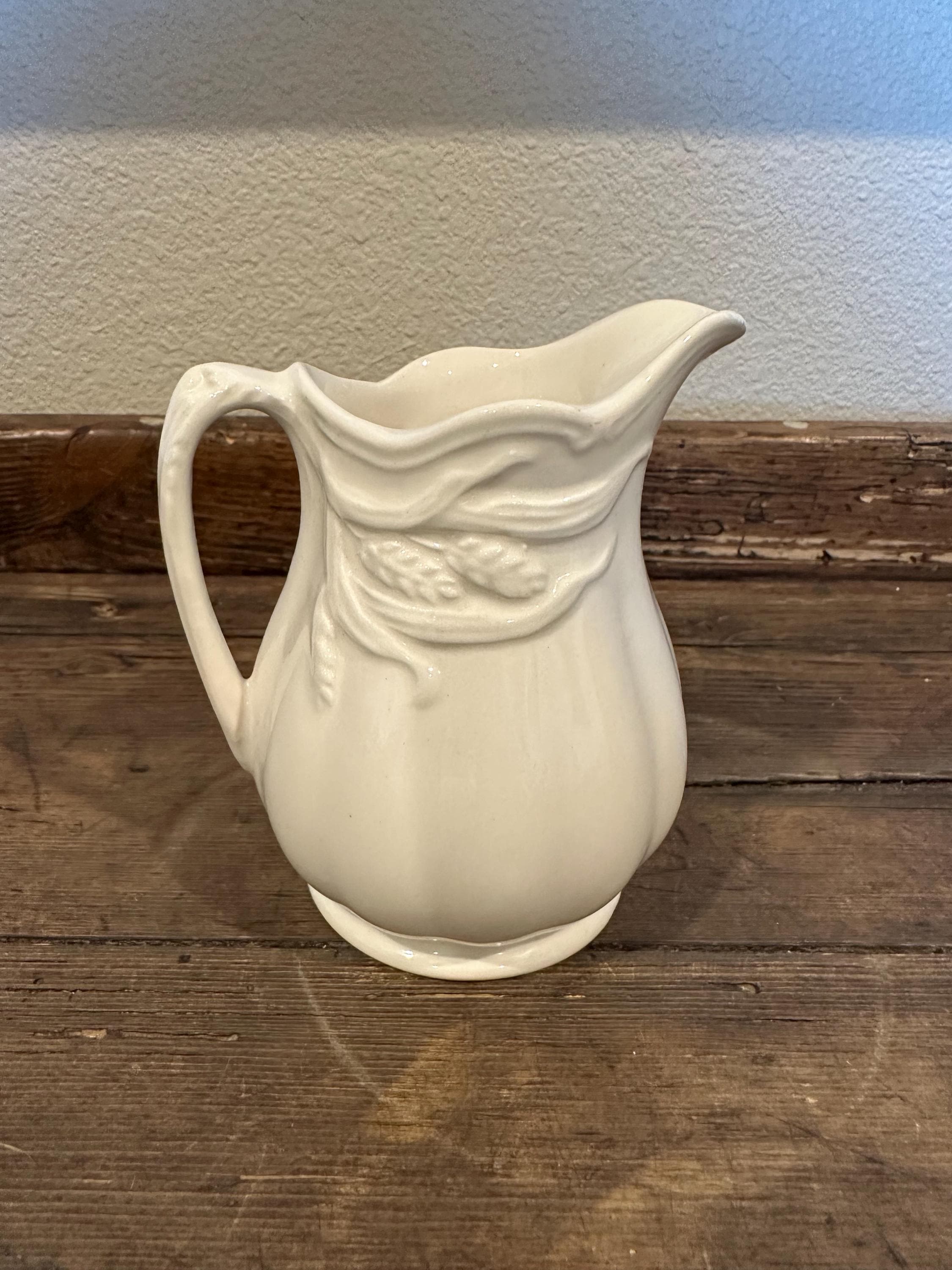 Vintage Small White Ironstone Creamer / Pitcher Wilkinson Royal ...