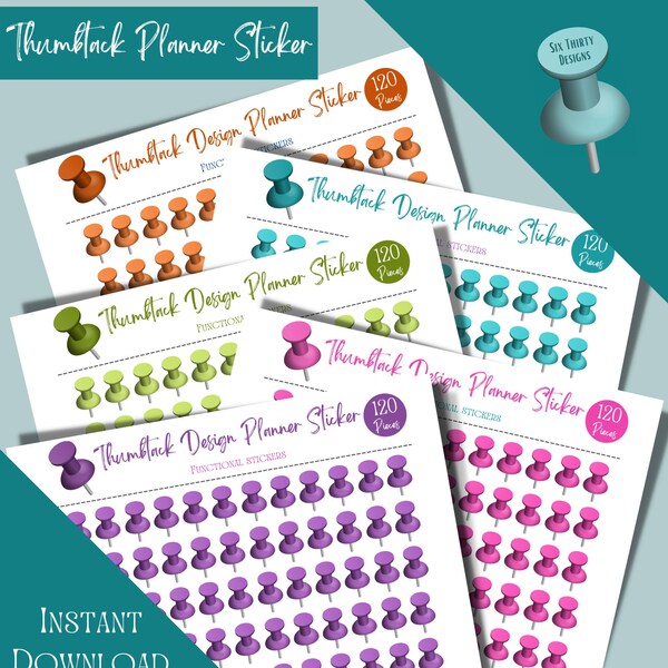 Planner Stickers Functional - Etsy