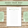 Printable Seed Tray Maps - 5 Different Grid Layouts to Choose From ...
