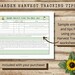 Harvest Tracking Worksheets Vertical Format, Garden Harvest Tracker - Etsy