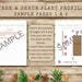 Printable Tree and Shrub Plant Profile for Permaculture and Home ...