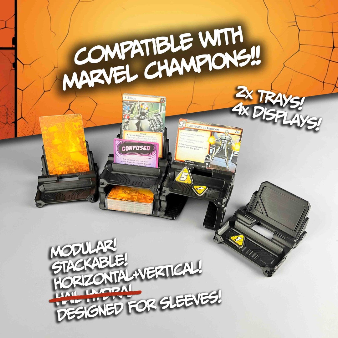 NEW Card Holder System Compatible With Marvel Champions Series 3 - Etsy