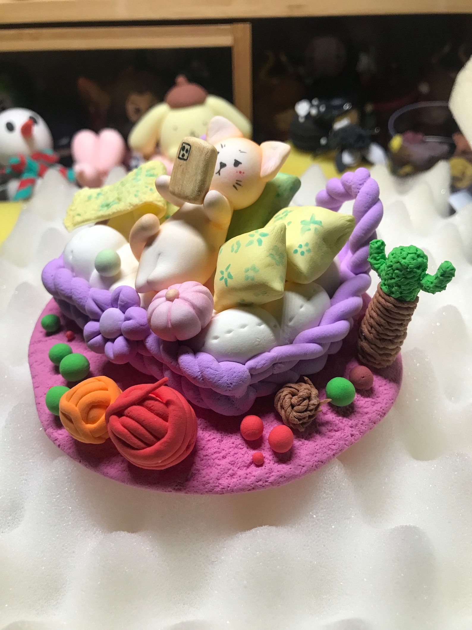 Handmade Air Dry Clay Figure - Etsy