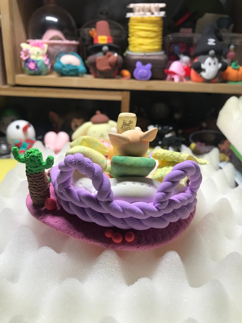 Handmade Air Dry Clay Figure - Etsy