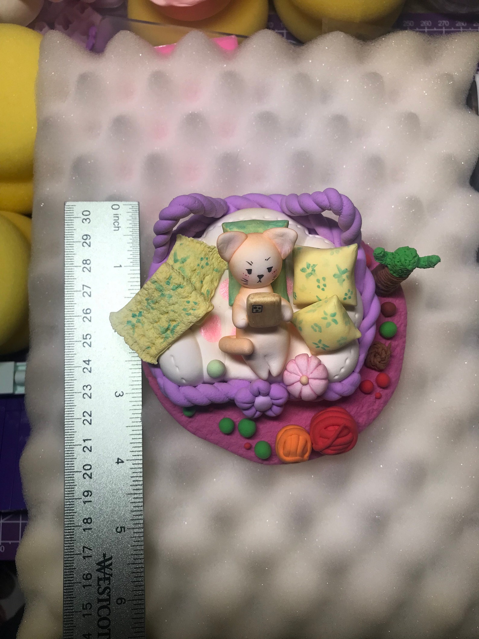 Handmade Air Dry Clay Figure - Etsy