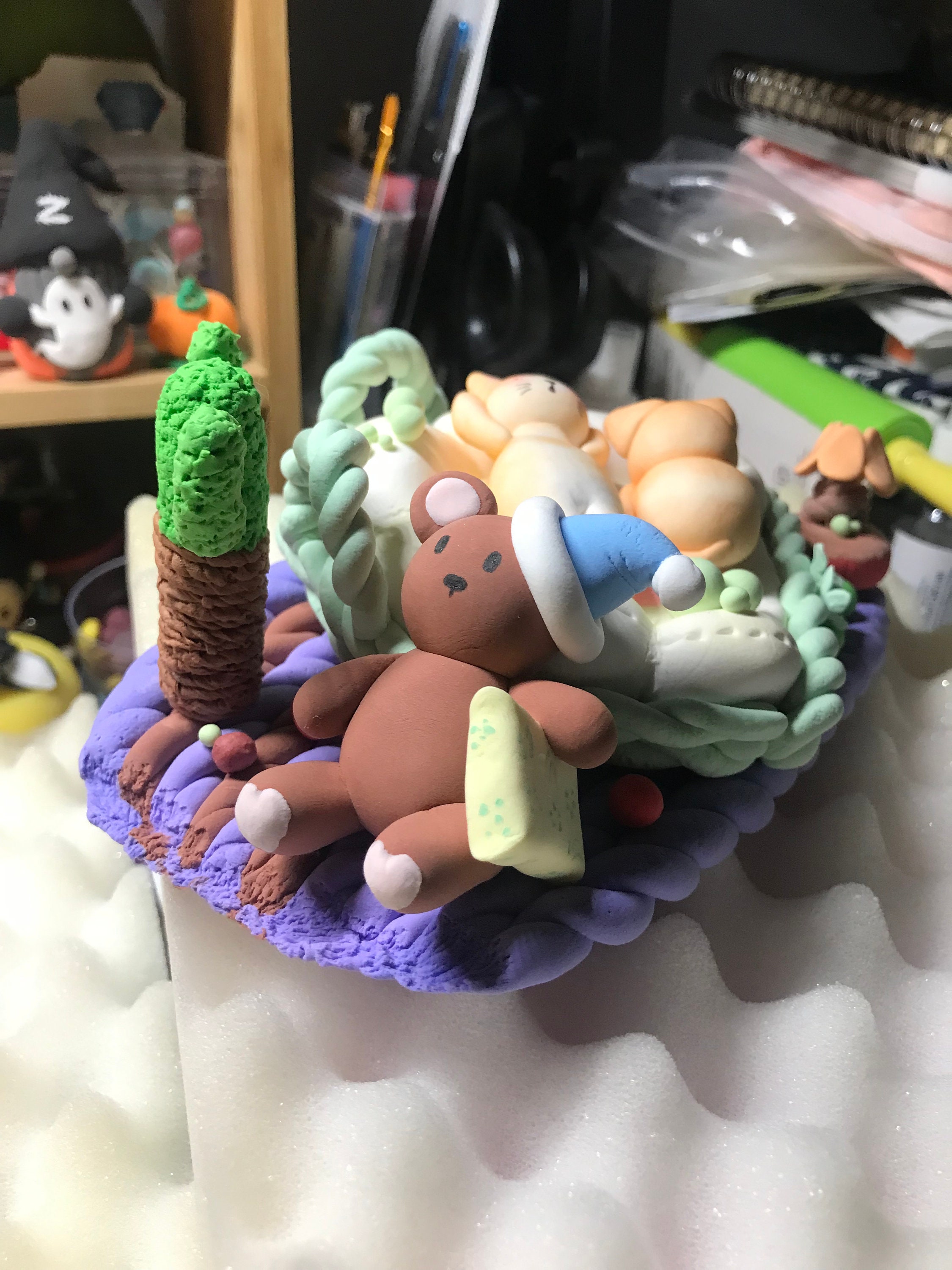 Handmade Air Dry Clay Figure - Etsy