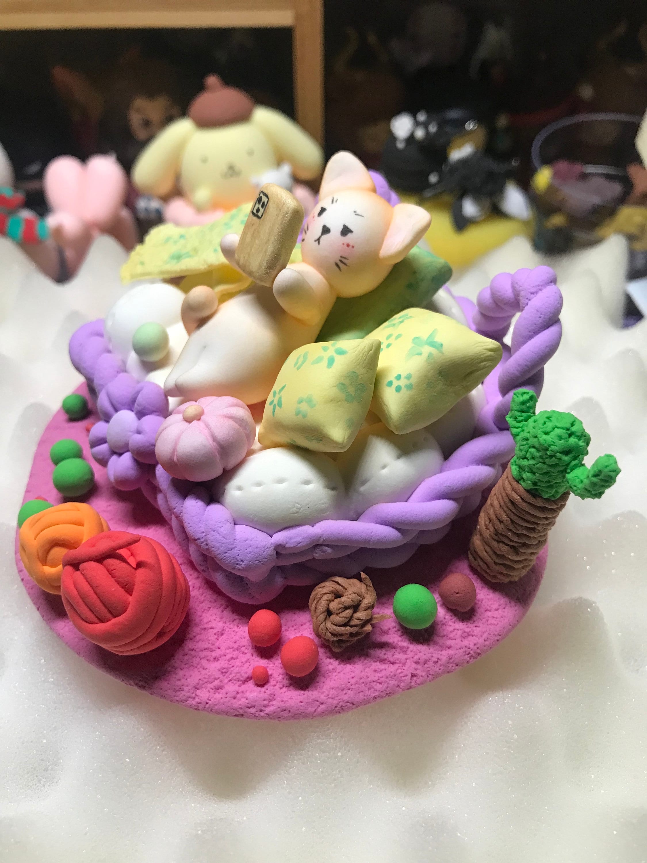 Handmade Air Dry Clay Figure - Etsy