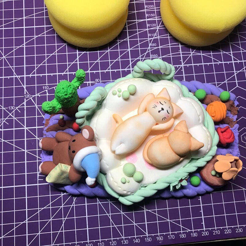 Air Dry Clay Figure - Etsy