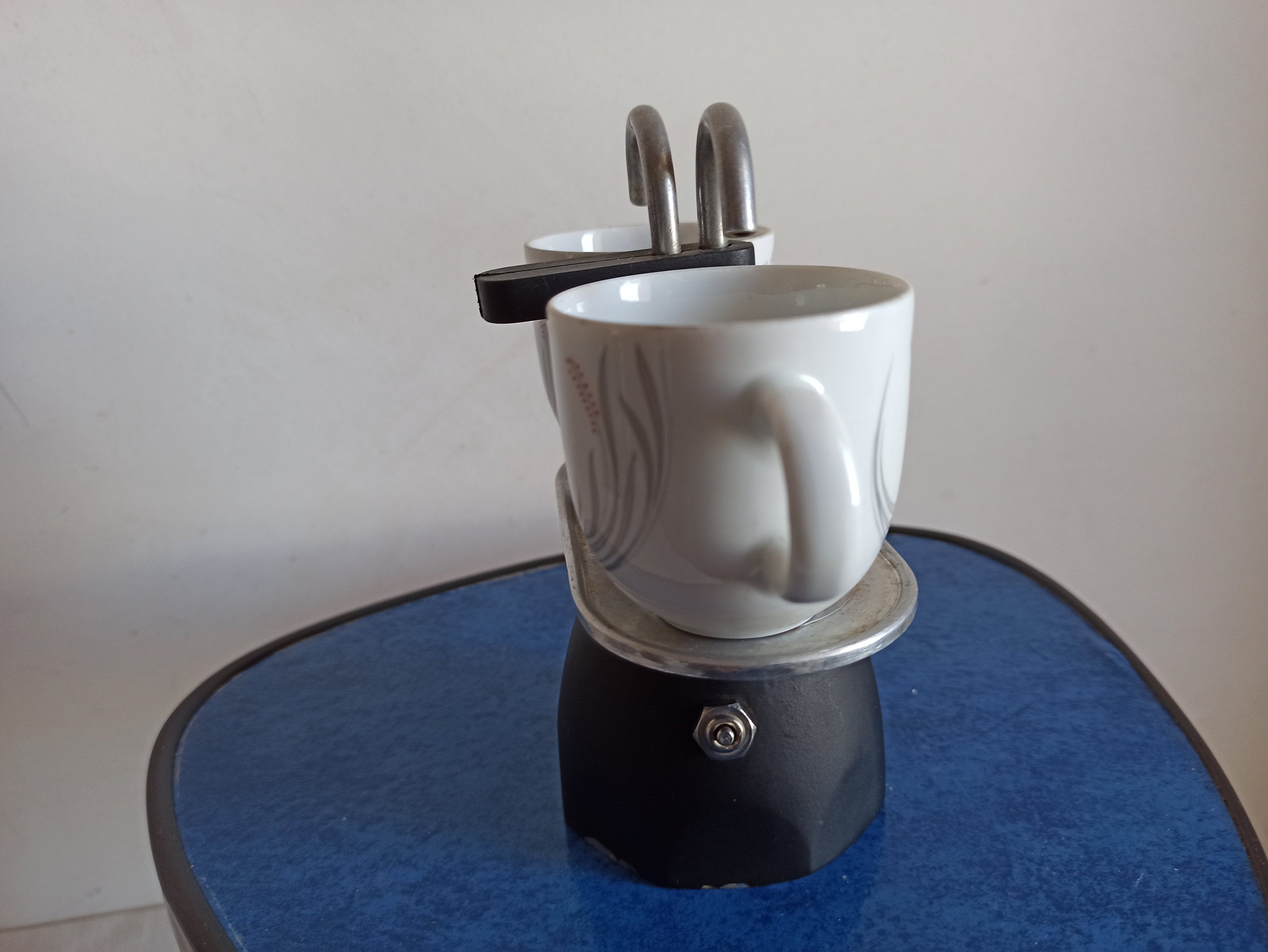 Bialetti Two-cup Stovetop Moka Pot, Vintage Italian Espressomaker ...