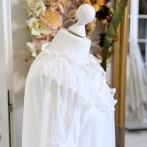 Frilly Victorian Edwardian Nightgown Vintage Dress Ribbons Coquette ...