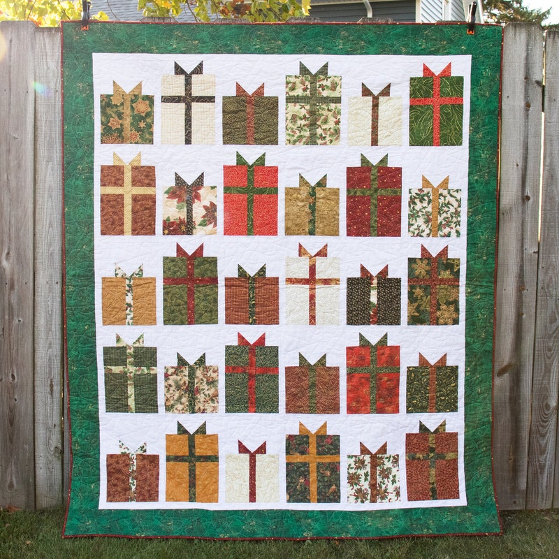 Christmas Quilts - Etsy