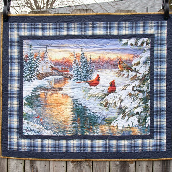 Cardinal Quilt Kit - Etsy