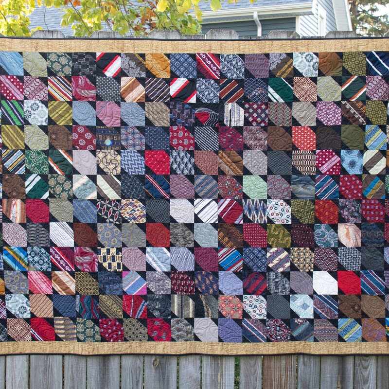 Patchwork Quilt for Men - Etsy