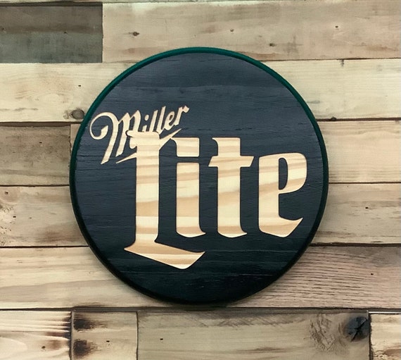 Signs Wall Décor Wall Hangings Carved Miller Light Sign etna.com.pe