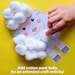Lamb Cut & Paste Craft Printable, Build a Sheep Coloring, Spring Baby ...