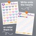 Acts of Kindness Chart for Kids, 100 Hearts Tracker Log, Spread the ...