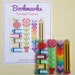 Bookmarks Fuse Bead Template, Teacher Gift Cute Craft, School Friend ...