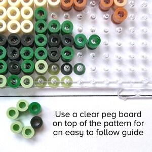 Christmas Fuse Bead Templates, Xmas Tree Decoration Craft Pattern Gift ...