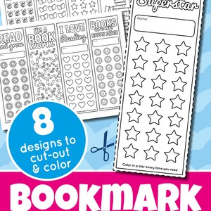 Reading Activity Pack Bundle, Childrens Book Challenge Worksheets, Kids ...