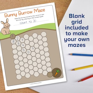Spring Math Maze Times Table Worksheets, Children's Maths Challenge ...