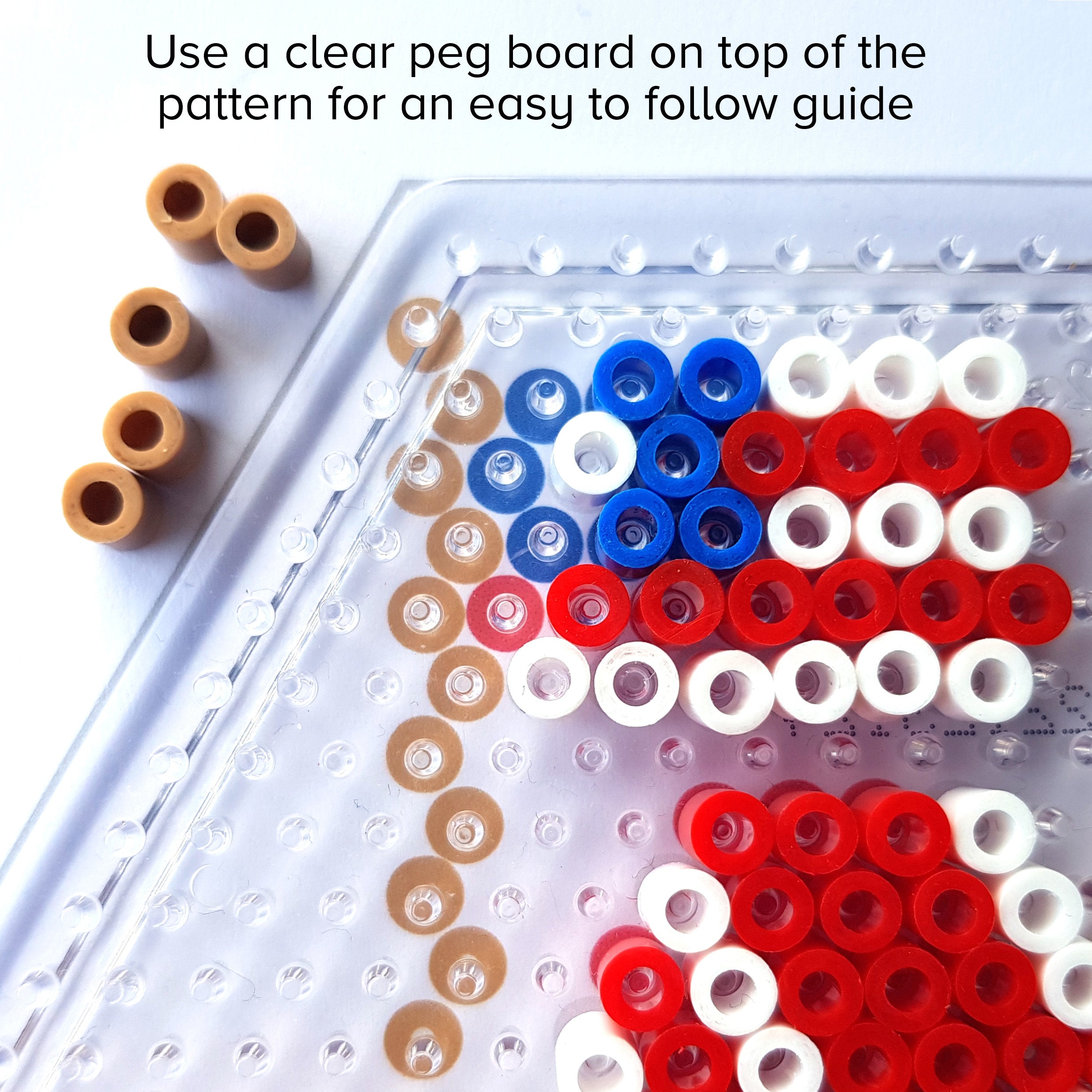 American Football Fuse Bead Template, Foot Ball Game Sport Pattern, USA ...