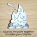 Campfire Cut & Paste Craft Printable, Summer Camping Color and Build ...