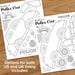Build a Police Car Cut & Paste Craft, Emergency Service Vehicle ...