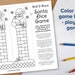 Roll & Race Santa Christmas Dice Game, Kids Xmas Math Coloring Activity ...