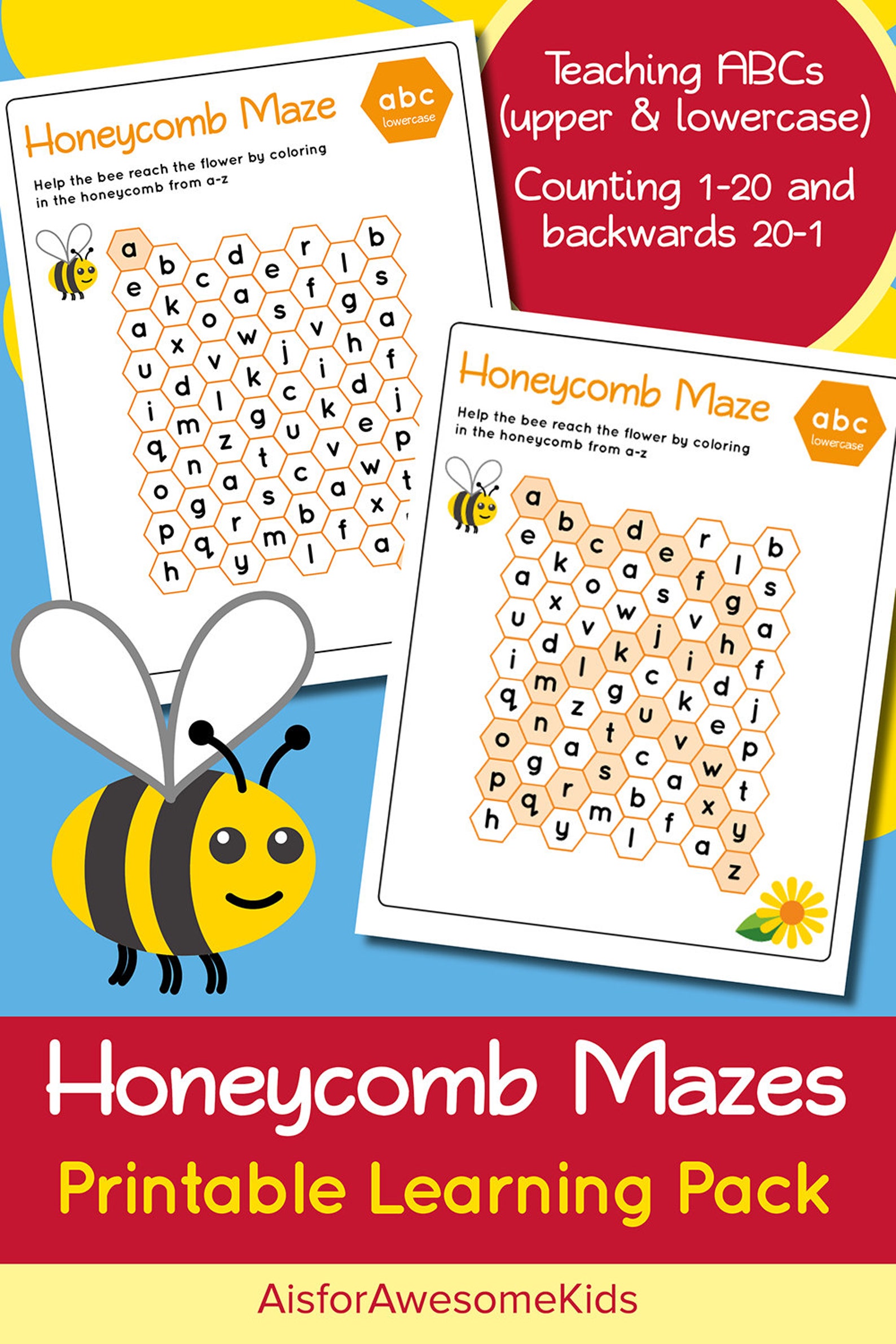 Educational Maze Challenge Worksheet Bundle, Childrens Maths Activity ...