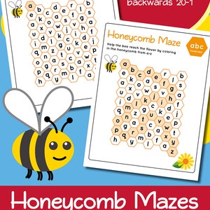 Educational Maze Challenge Worksheet Bundle, Childrens Maths Activity ...