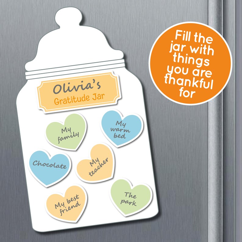 Gratitude Jar Cut & Paste Craft, Thanksgiving Hearts Printable ...