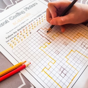 Beach Coding Worksheets, Summer Hidden Picture Reveal, Seaside Pixel ...