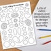 Butterfly Cut & Paste Craft Printable, Spring Bug Color and Build Kit ...