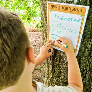 Mud Kitchen Recipe Cards, Kids Outdoor Nature Cooking Role Play Pack ...
