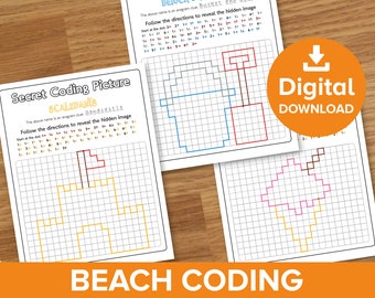 Coding for Kids Directional Coding Coding Worksheets Construction Busy ...
