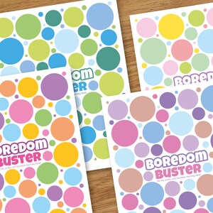 Summer Bucket List Boredom Busters, Kids School Break Activity Planner ...