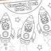 Rocket Countdown Worksheet, Kids Count Back From 10 Activity Page ...