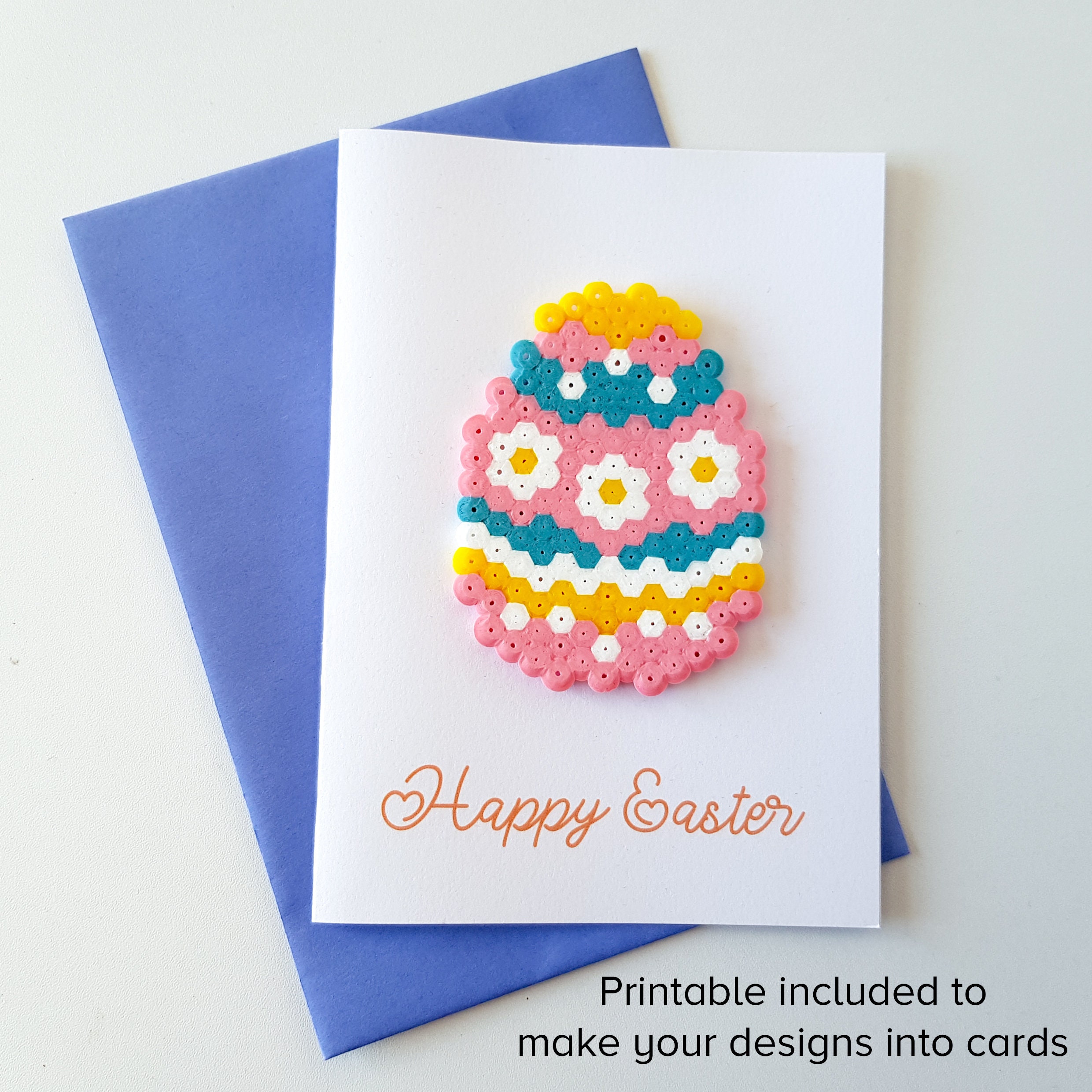 Easter Fuse Bead Templates Bundle, Hama Perler Nabbi Pyssla Beads Craft ...