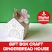 Christmas Gift Box Craft, Mini Gingerbread House Present Wrapping, Xmas ...