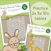 Spring Math Maze Times Table Worksheets, Children's Maths Challenge ...