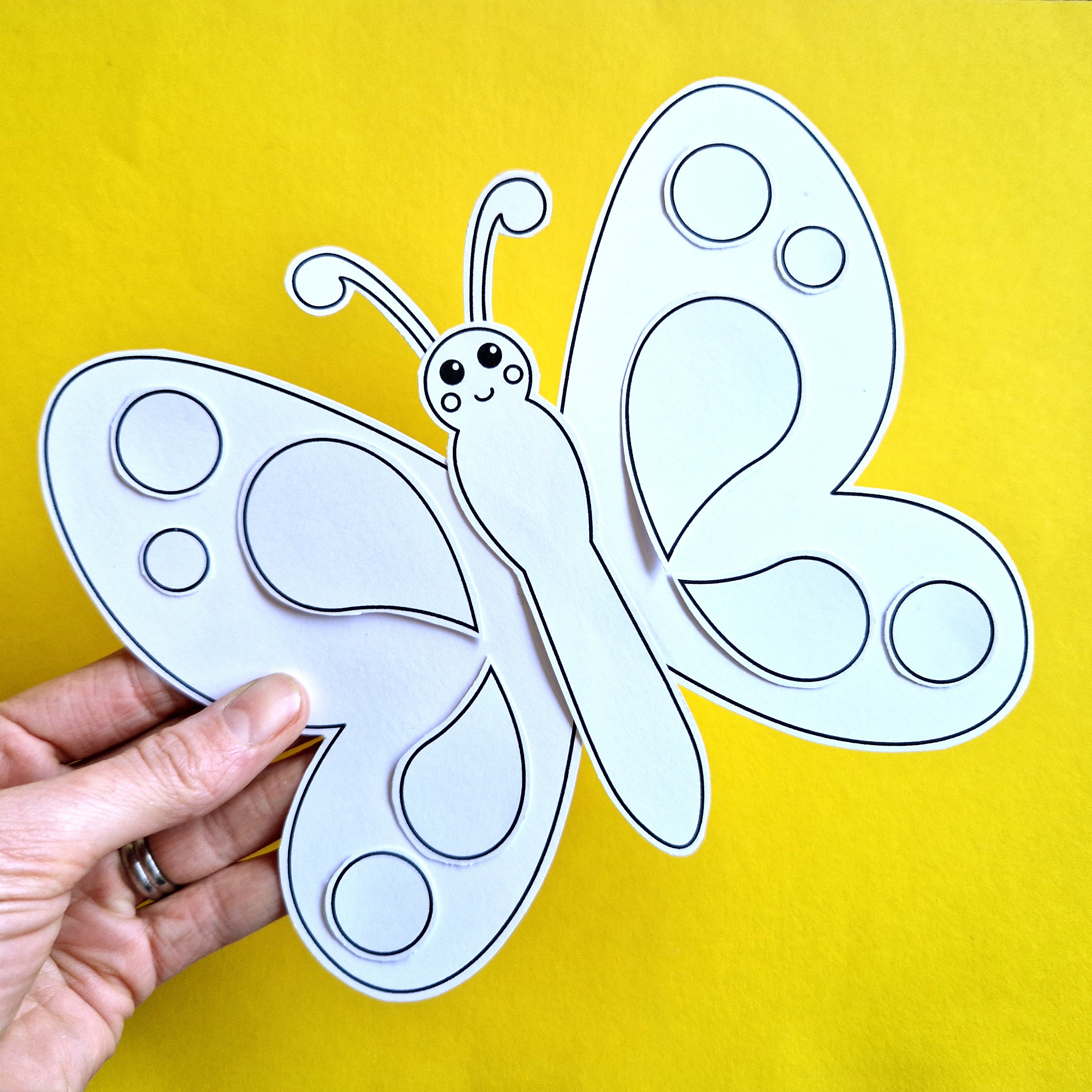 Butterfly Pattern Cut Out