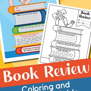 Reading Activity Pack Bundle, Childrens Book Challenge Worksheets, Kids ...