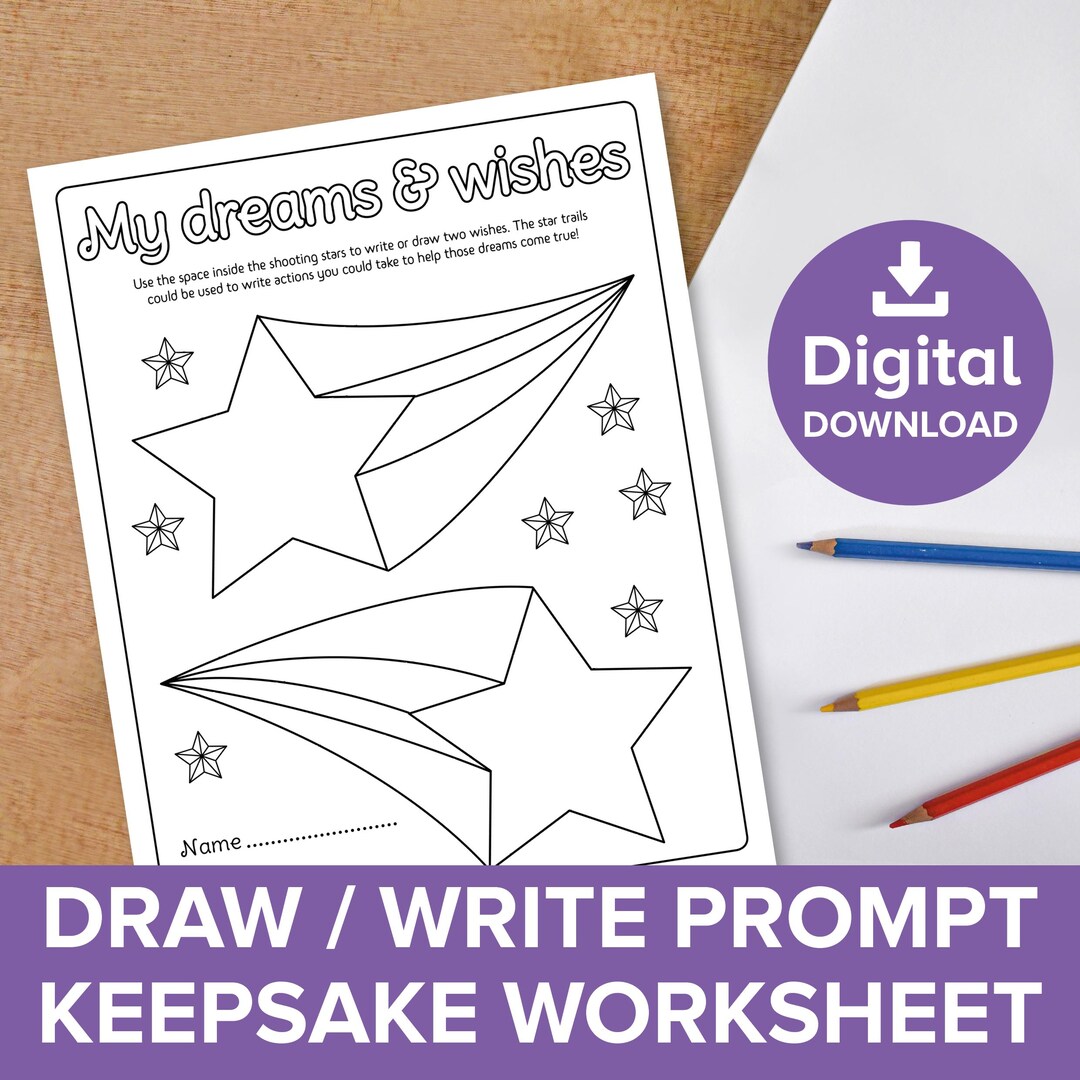 New Year Wishes 2025, My Hopes & Dreams Memory Keepsake, Resolutions ...