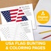 4th July Paper Hats Craft, Independence Day Celebration Party Hat, USA ...